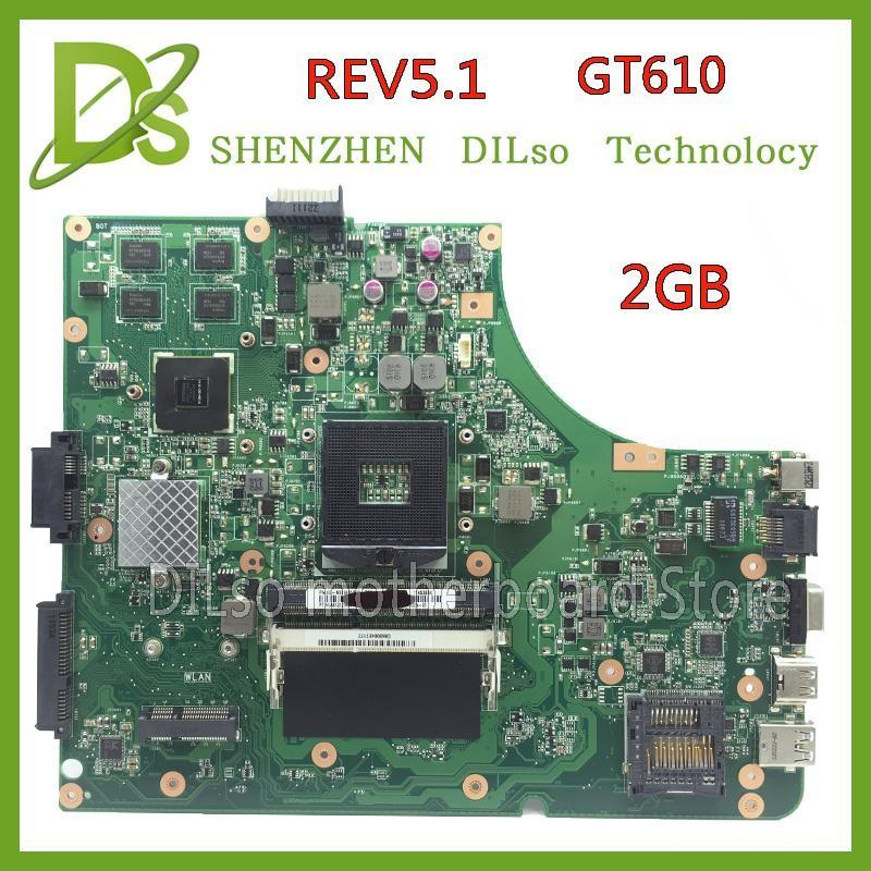 KEFU K53SD HOT !!! Asus K53SD pagrindinės plokštės REV 5.1 nešiojamojo ...
